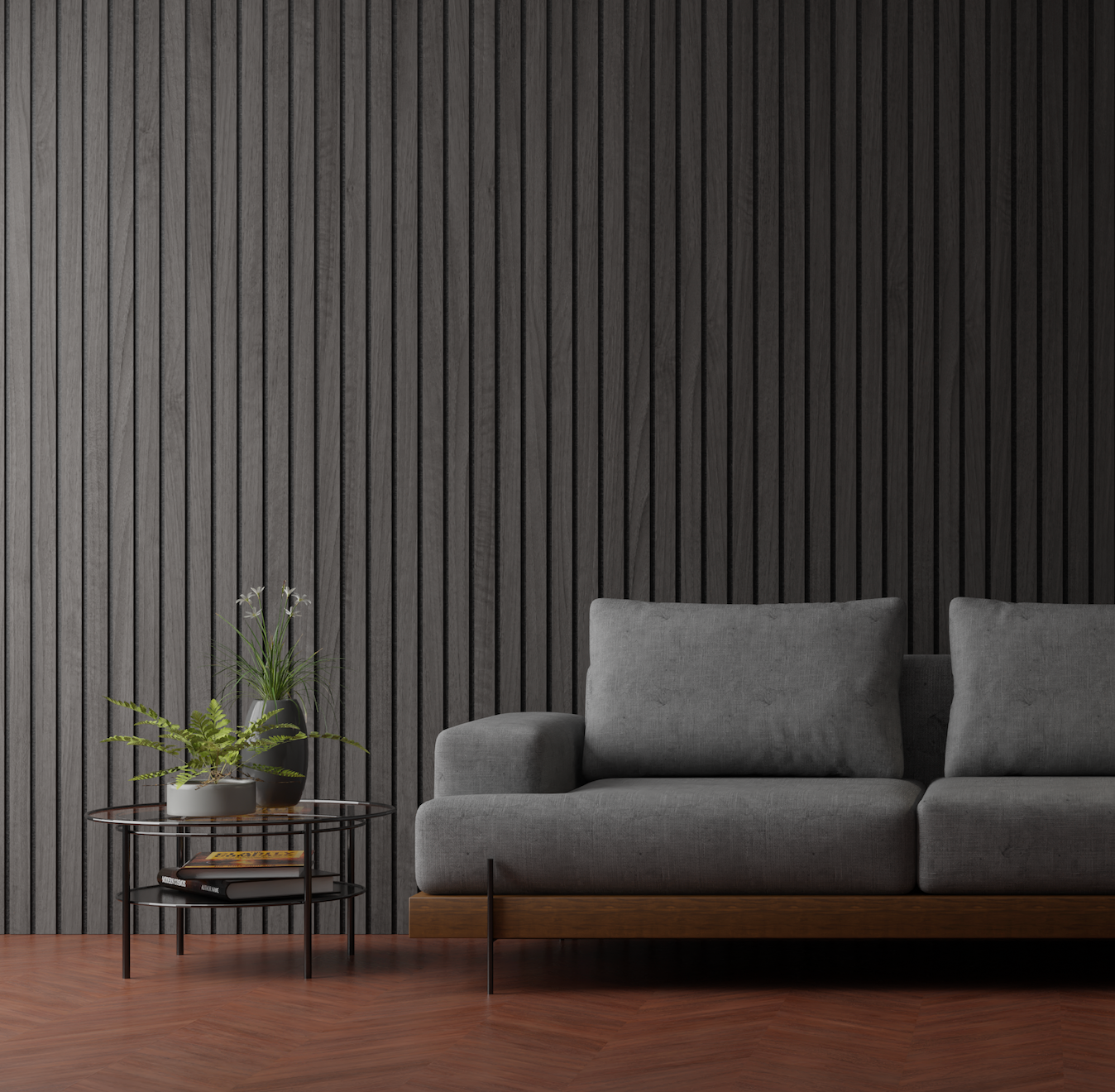 Midnight Black Acoustic Luxe Grand Panel – Wood Panel Co