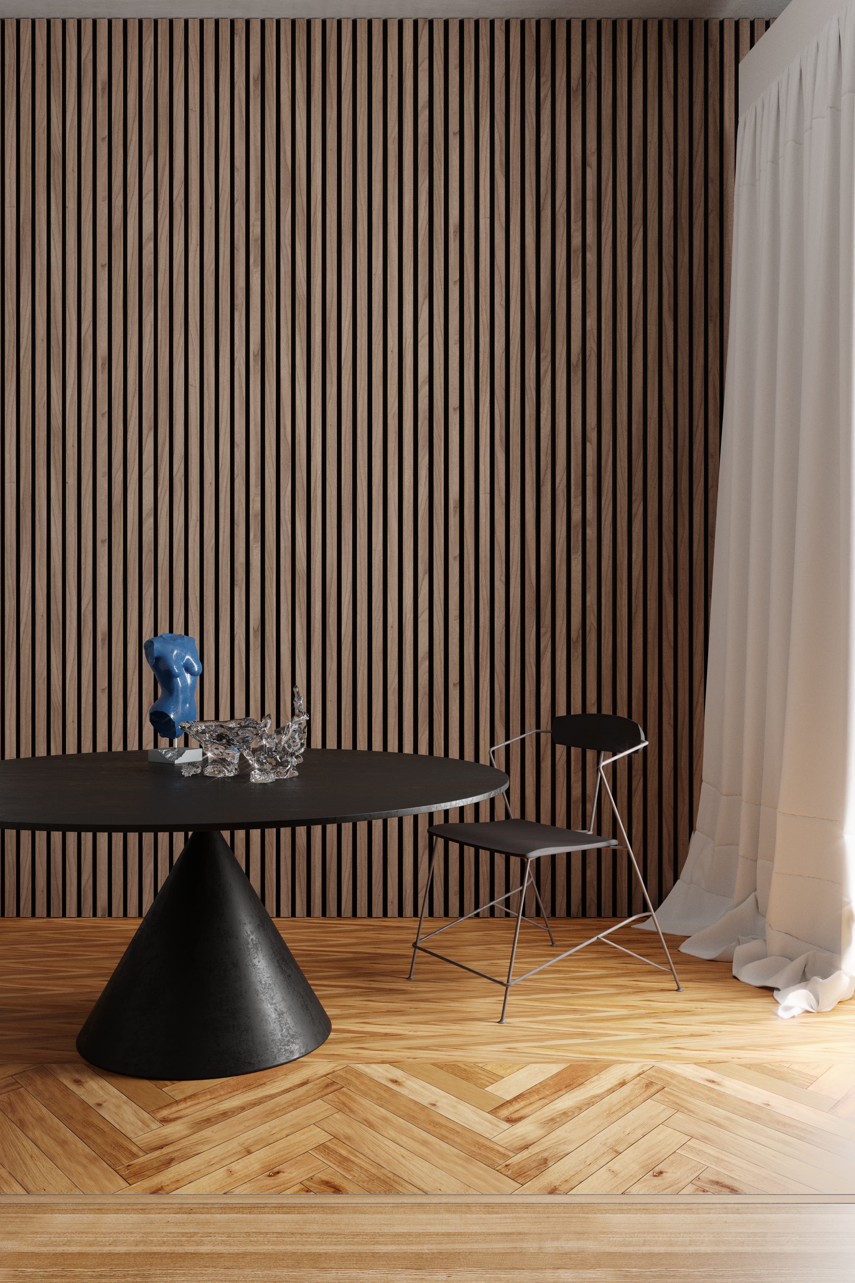 Walnut Acoustic Wood Panel – Wood Panel Co